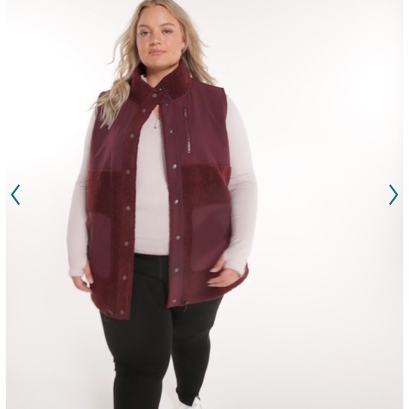 FLX | Jackets & Coats | Flx Sherpa Vest | Poshmark